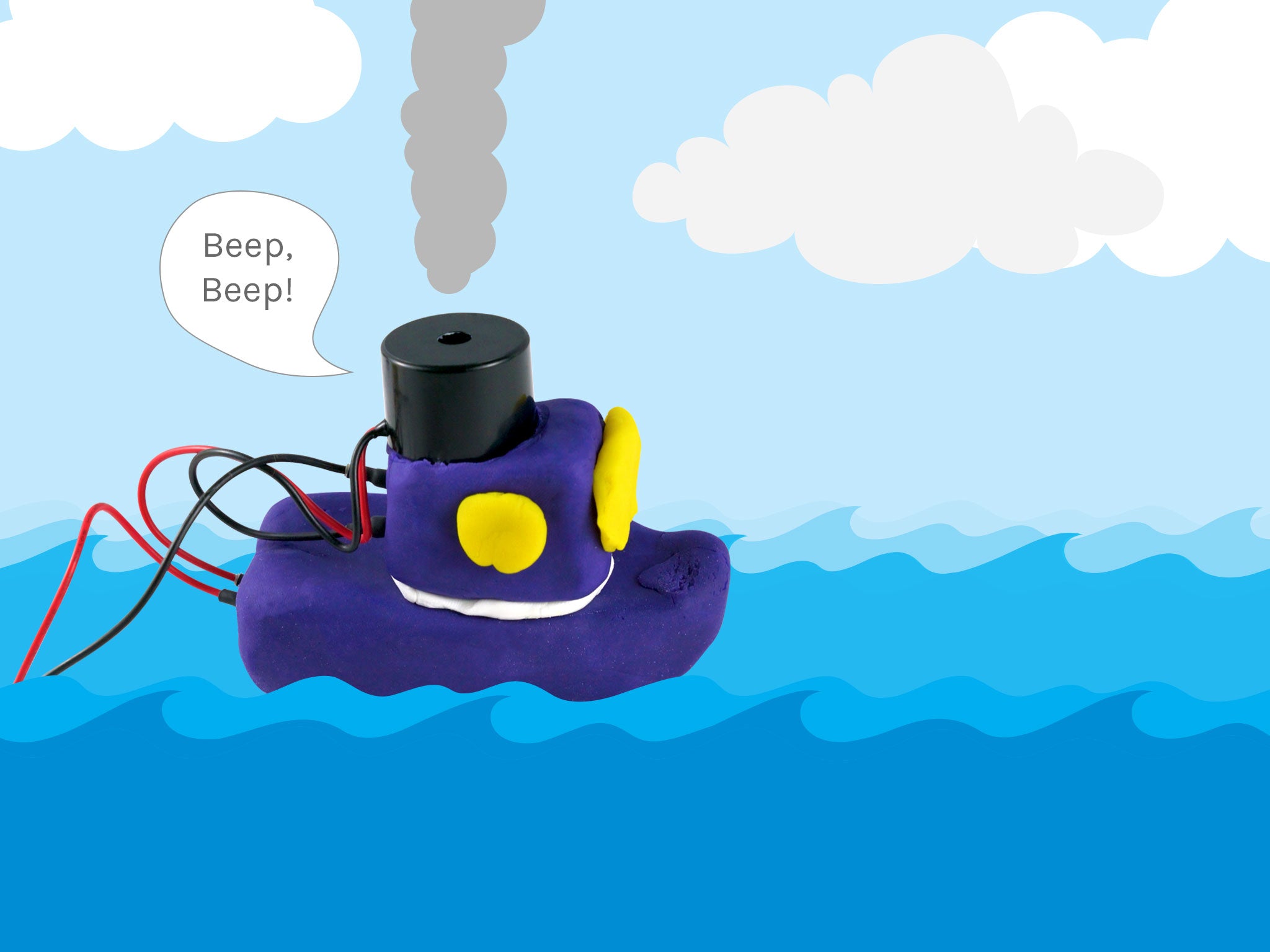 Tugboat Project – Squishy Circuits