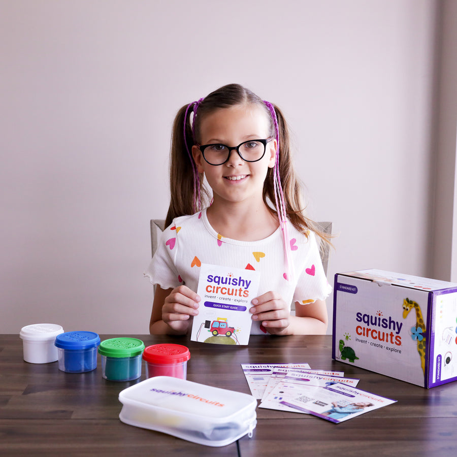 Standard Kit | Basic Kit with Conductive and Insulating Dough – Squishy Circuits